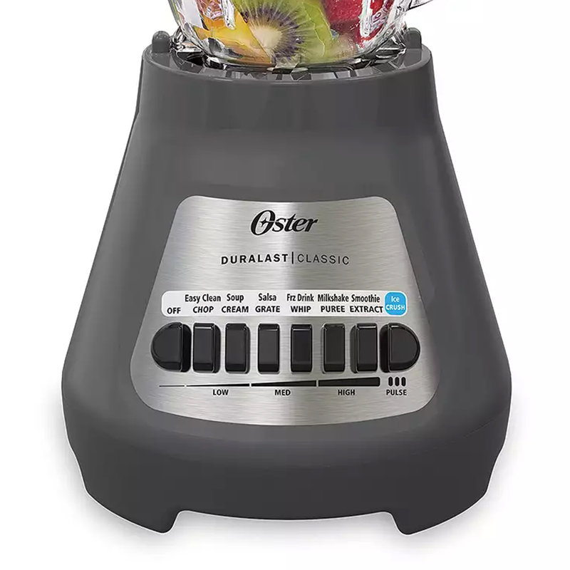 Oster Classic Duralast 8 Speed Blender with 6 Cup Glass Blending Jar in Grey & Reviews - Wayfair ...